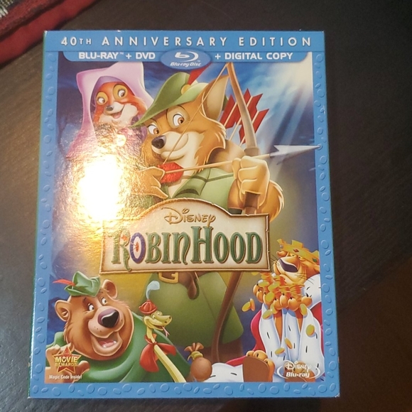 Disney | Media | Disney Robin Hood 4th Anniversary Edition Dvd | Poshmark